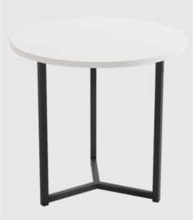 Mesa redonda pequeña blanco Pacífico por 83,16 € 【Envío 24 horas】